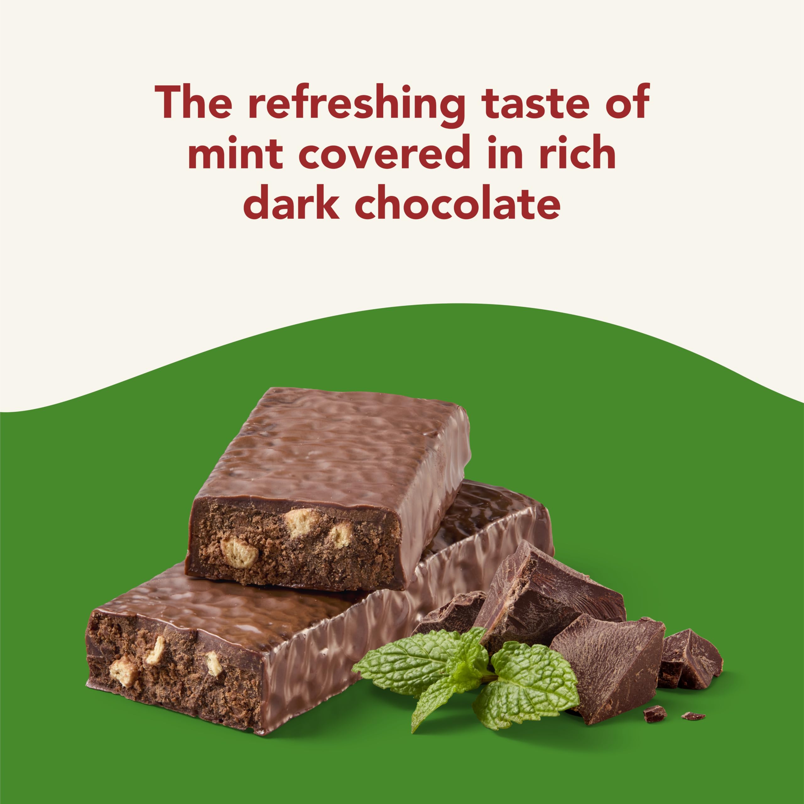 think! Vegan/Plant Based High Protein Bars - Chocolate Mint, 13g Protein, 5g Sugar, No Artificial Sweeteners, Non GMO Project Verified, 10 Count (Packaging May Vary)
