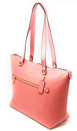 COACH Women's Gallery Tote in Crossgrain Leather (Taffy)