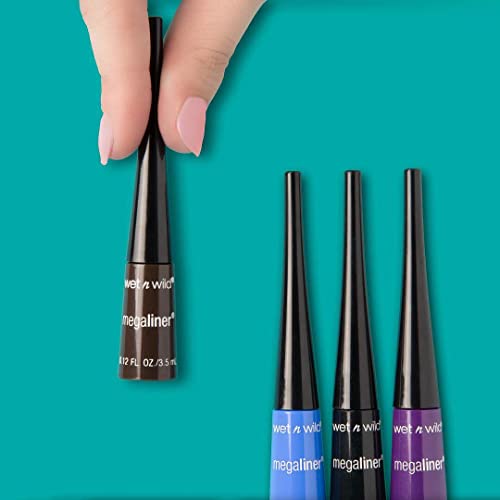 wet n wild MegaLiner Liquid Eyeliner Black Black