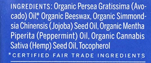 Dr. Bronner's Organic Lip Balm Peppermint 0.15 oz