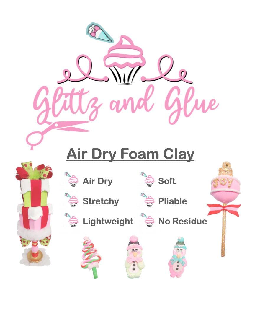 Air Dry Foam Clay (Bright Turquoise)