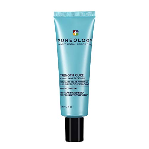 Pureology Strength Cure Split End Salve | For Damaged, Color-Treated Hair | Repairing Leave-in Treatment | Silicone-Free | Vegan | Updated Packaging | 1.7 Fl. Oz. |