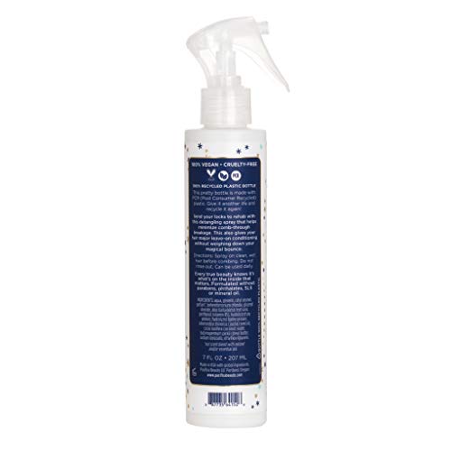 Pacifica Beauty, Coconut Milk Detangle Elixir, Detangler Spray, Leave In Conditioner, Conditioning, Coconut, Vitamin B, Nourishing, Silicone + Sulfate Free, Vegan + Cruelty Free