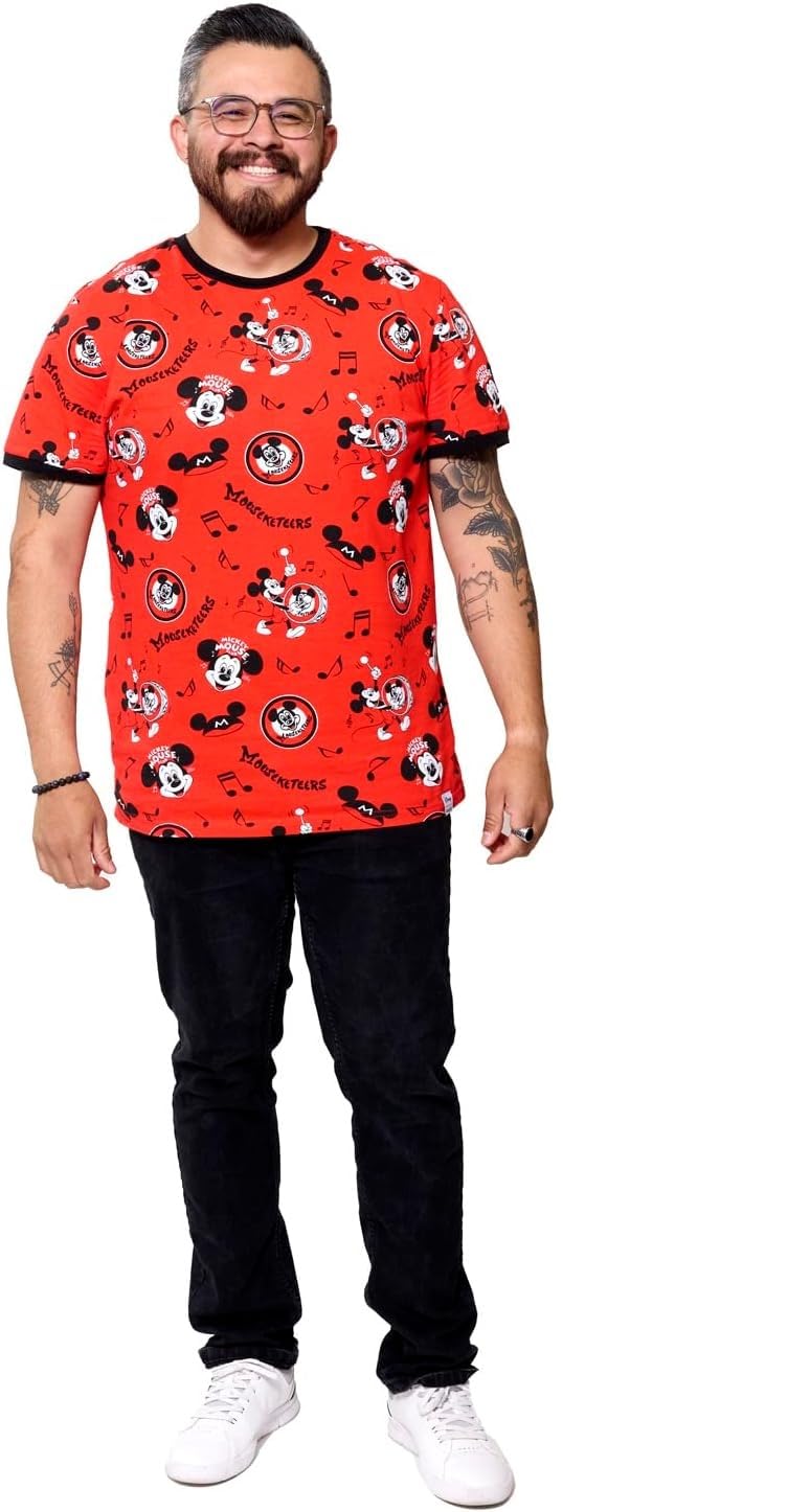 Loungefly Apparel: Disney 100th Mouseketeers Unisex Tee - Size Large