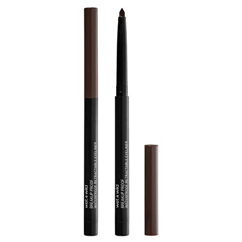 wet n wild Mega Last Breakup-Proof Retractable Eyeliner Dark Brown Bundle (1115845)