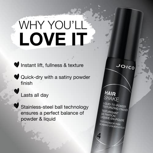 Hair Shake Liquid-To-Powder Texturizing Finisher | For Most Hair Types | Long-Lasting Volume | Instant Lift | Quick Dry Finish | Protects Against Pollution | Paraben Free | 5.1 Fl Oz