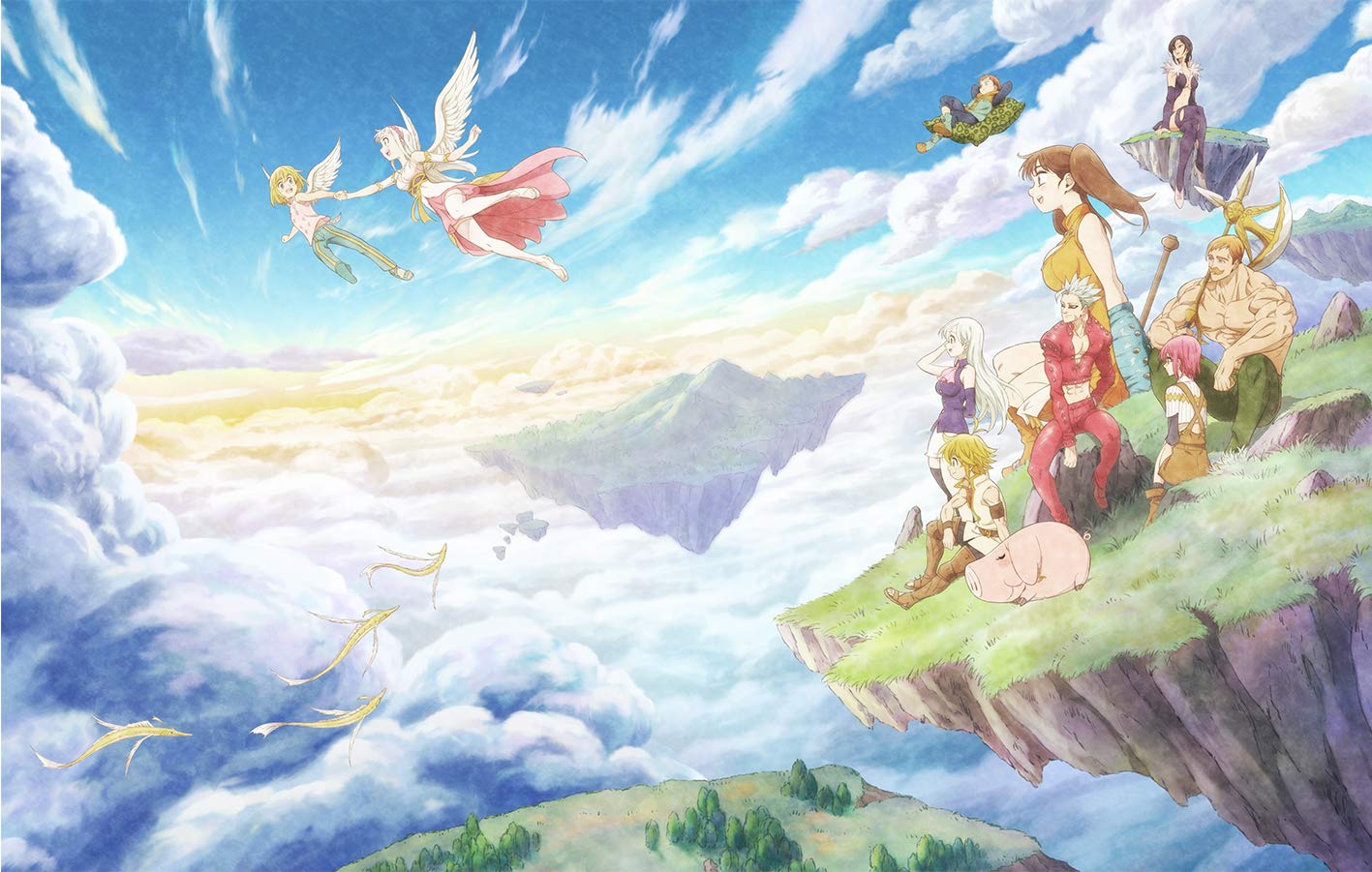 [Amazon. Co. JP Limited] theater version of the Seven Deadly Sins Celestial Prisoner Human (Original Bonus: "Drawing F3 saizukyanbasua-to" Bed in a Bag (Full Production Limited Edition) [Blu-ray]