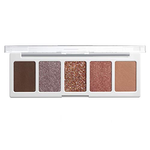wet n wild Color Icon Eyeshadow Makeup 5 Pan Palette, Pink Camo-flaunt, Matte, Shimmer, Metallic, Long Wearing, Rich Buttery Pigment, Cruelty Free