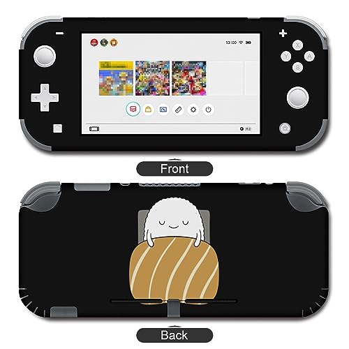 Sleepy Sushi Bed Switch Sticker Skin Cute Pattern Full Wrap Skin Protection for Switch Lite