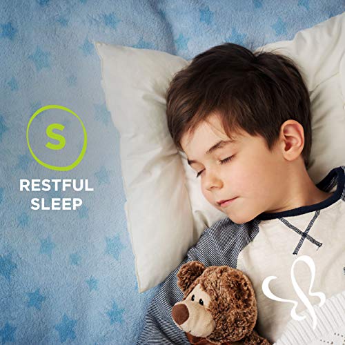Mommy's Bliss Kids Sleep Melatonin Gummies: Free of Artificial Colors, Flavors, or Gelatin, Strawberry Flavor, Age 3+, 60 Gummies