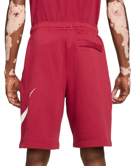 Nike Men's Sportwear Club Shorts (as1, Alpha, m, Regular, Regular, Pomegranate, Medium)