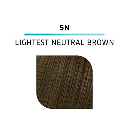 WELLA colorcharm Demi Permanent Hair Color, 5N Lightest Neutral Brown,2 oz
