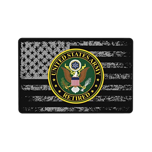 Army Retired Area Rug Living Room Bedroom Kitchen Sofa Bedside Carpet Floor Mats 36"X24"