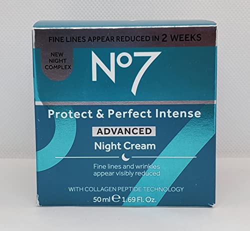 Boots No7 Protect & Perfect Night Cream 50ml(1.6 fl oz.)