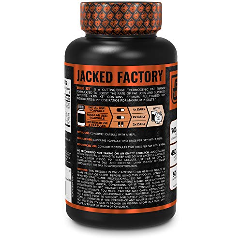 Burn-XT for Men & Women - Improve Focus & Increase Energy - Premium Acetyl L-Carnitine, Green Tea Extract, Capsimax Cayenne Pepper, & More - 30 Natural Veggie Pills