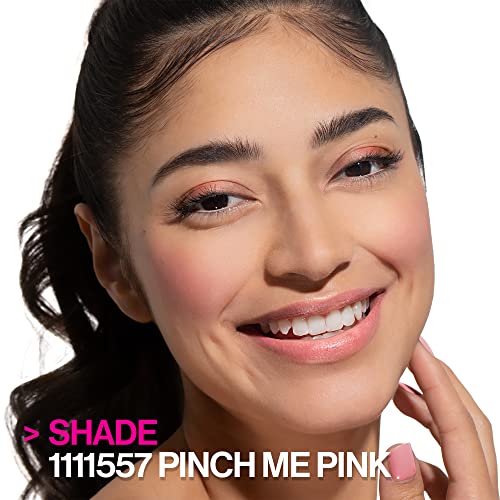 Wet n Wild Color Icon Blush Powder Makeup, Pinch Me Pink | Matte Natural Glow | Moisturizing Jojoba Oil