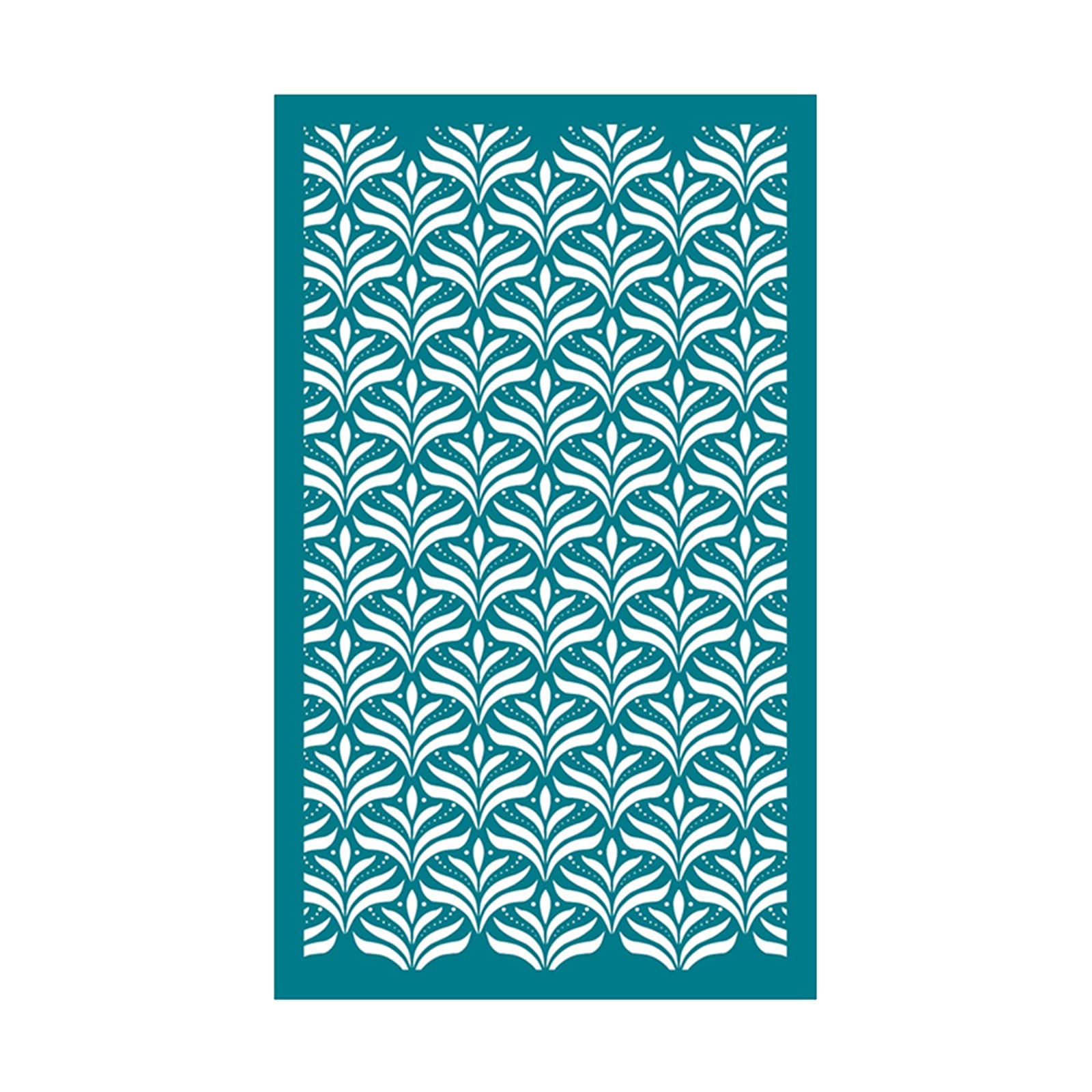 Silk Screen Stencils for Polymers Clay Reusable Silkscreens Print Kits for Earrings Jewelry Makings 3.5x6inch Each