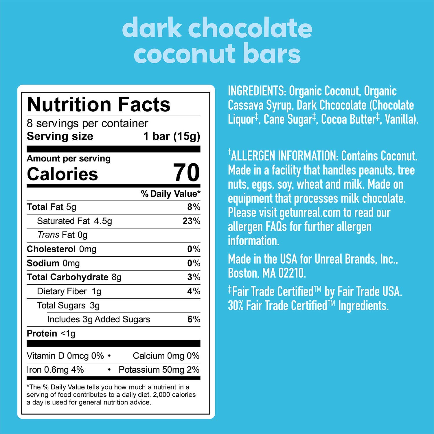 UNREAL Vegan Variety Pack (5 Bag Sampler) | Less Sugar, Fair Trade, Non-GMO Ingredients with no Corn Syrup or Sugar Alcohols, No Soy