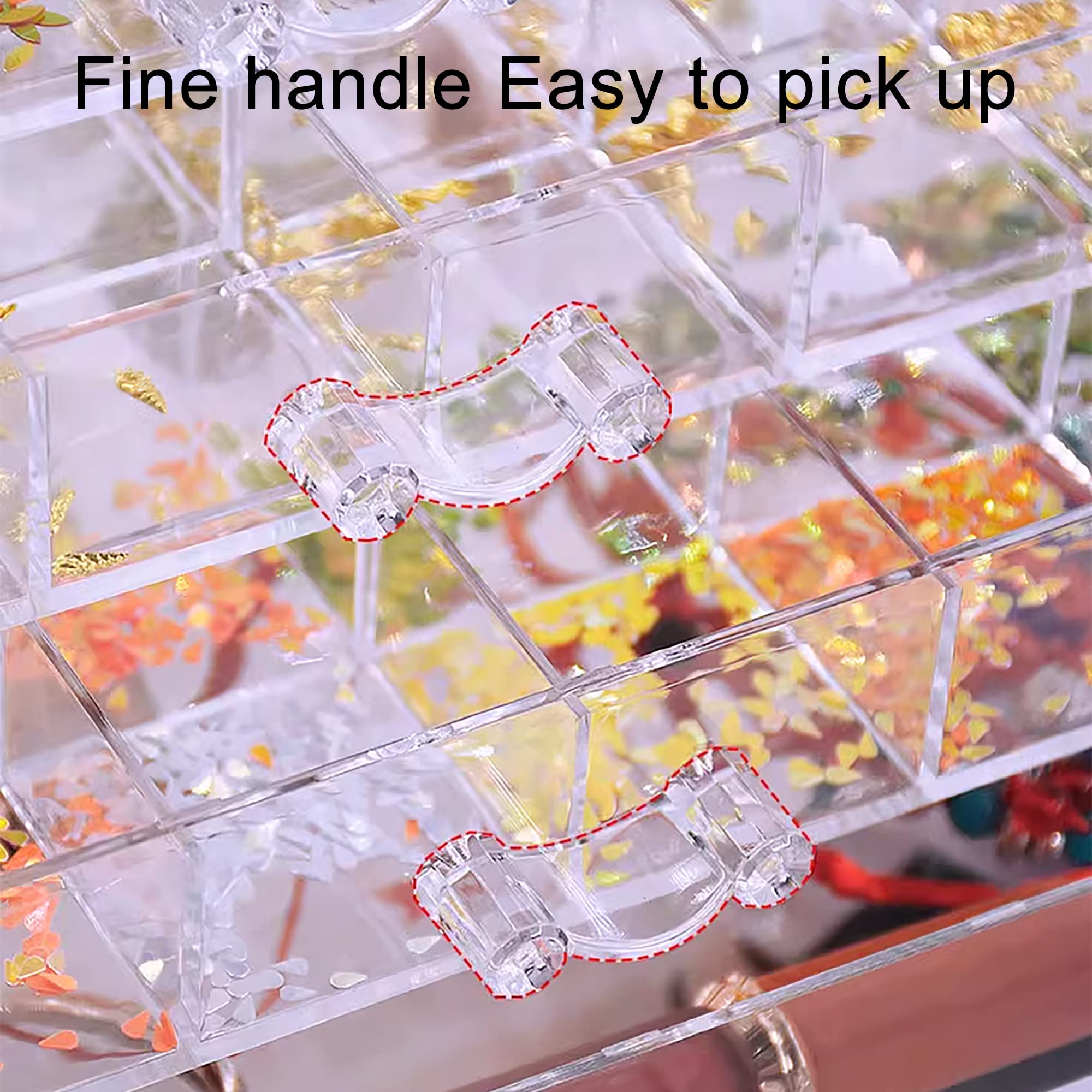Clear Acrylic Jewelry Storage Box, Earring Jewelry Organizer with 5 Drawers, 5-Layer Jewelry Box for Women, Earring Display Holder for Earrings Ring Bracelet Necklace Transparent Display Storage Case