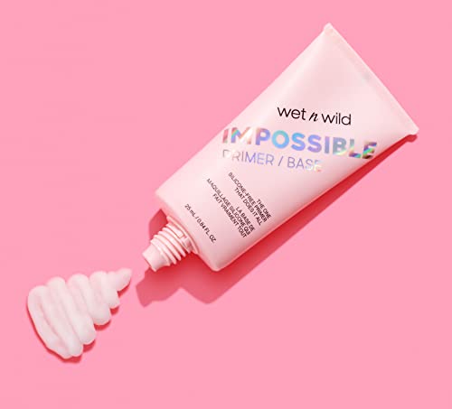 Wet n Wild Prime Focus Impossible Primer Hydrating Matte Finish, Clear, 0.84 Fl Oz