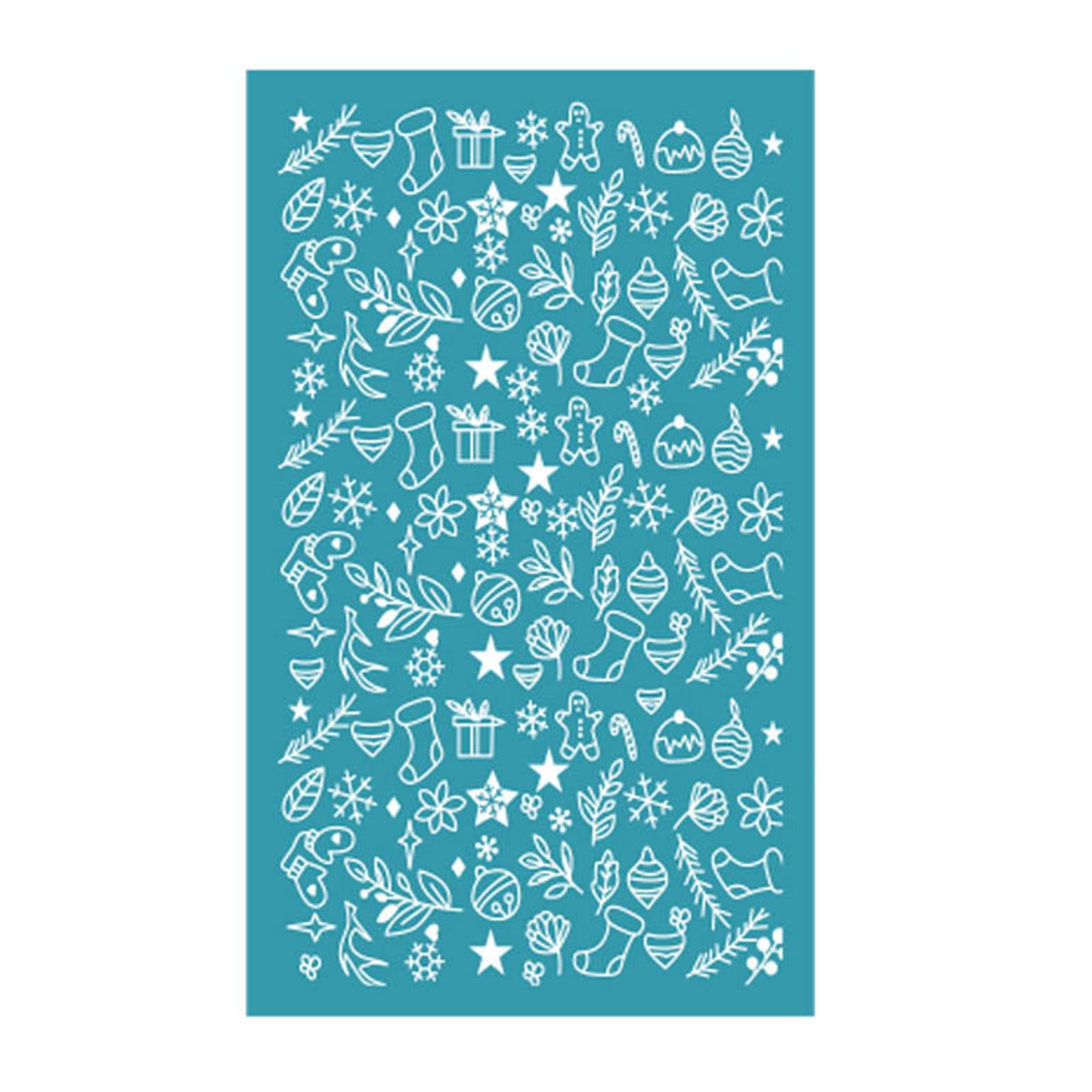 Earrings Silk Screen Templates Clay Stencils Silicone Material Clay Stamps Tile Silk Screen Stencils for DIY Clay Stamps for Earrings