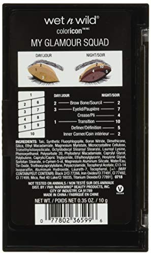 wet n wild Color Icon Eyeshadow 10 Pan Palette ~ My Glamour Squad