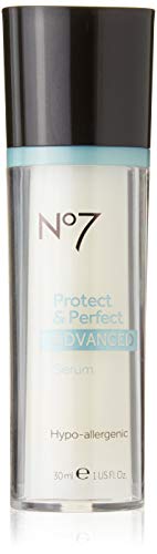 Boots No7 Protect & Perfect Advanced Anti Aging Serum Bottle - 1 oz