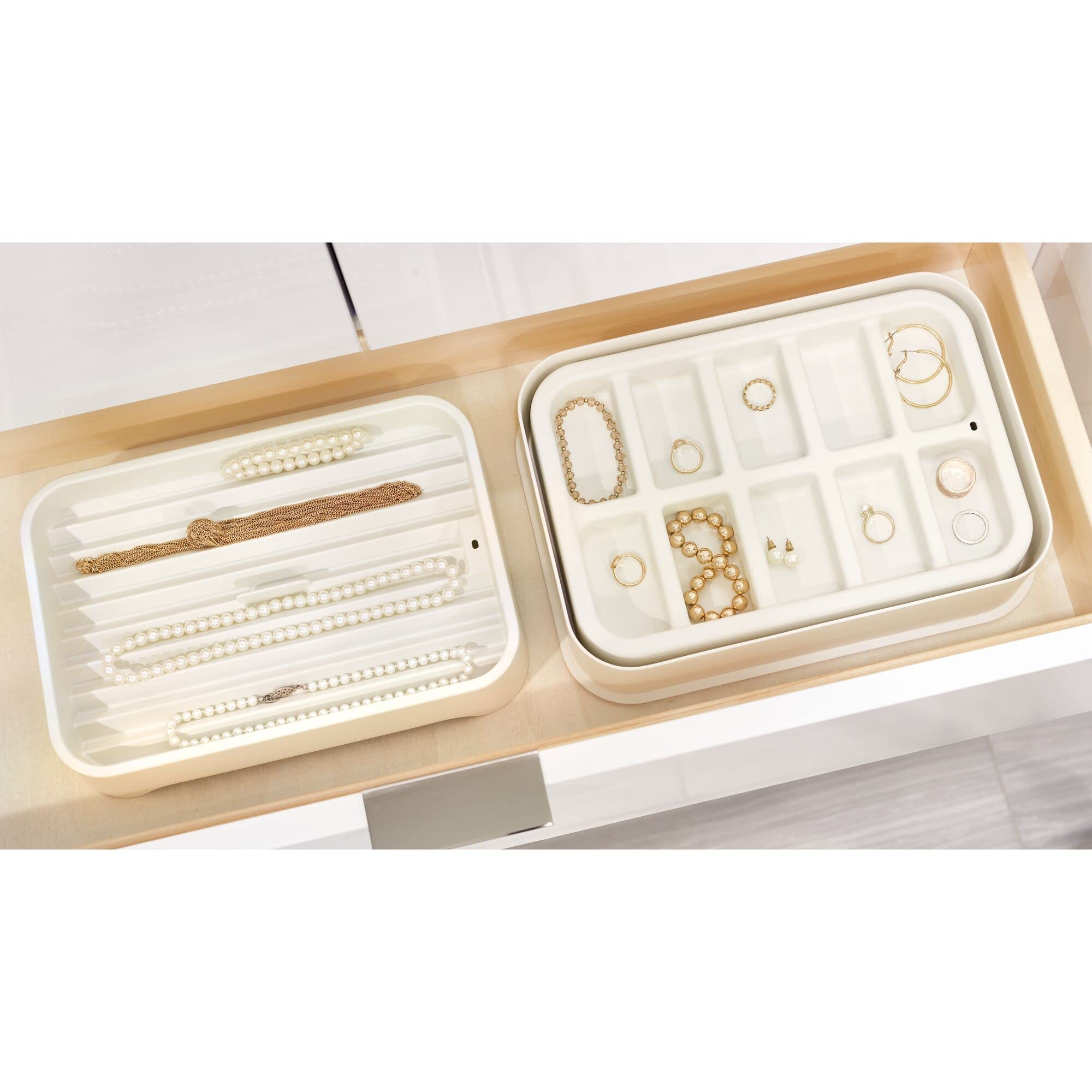 iDesign Recycled Plastic Organizer, 10 Compartment Insert