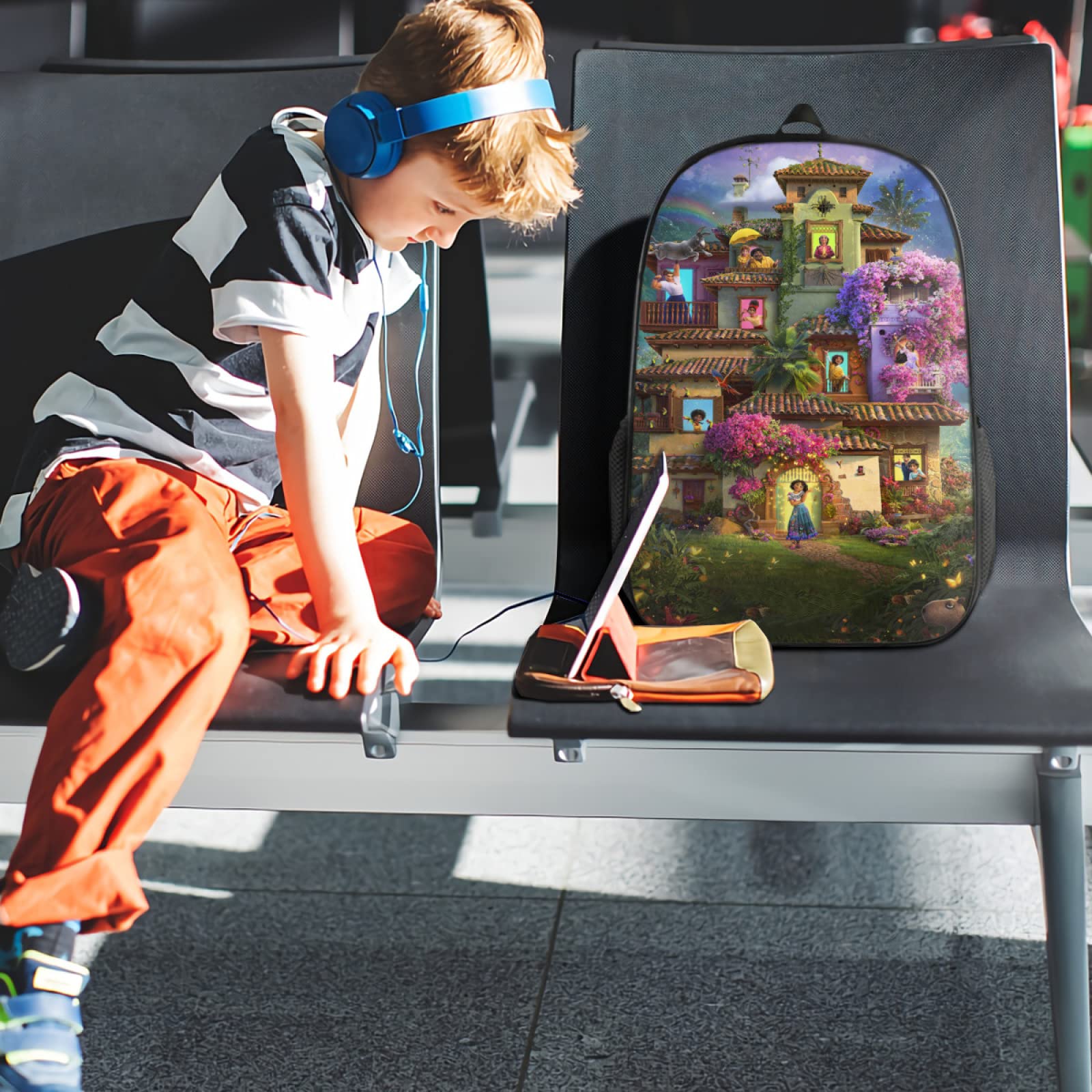 Kids Backpack 17 Inches Daypack Leisure Bag Travel Backpack Casual Backpack For Boys Girls Teenager Backpack