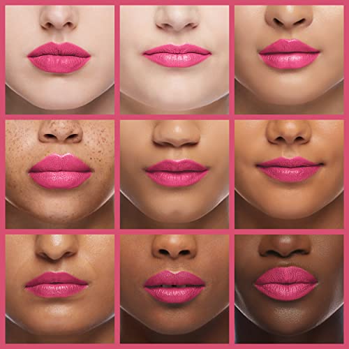 wet n wild Silk Finish Lipstick| Hydrating Lip Color| Rich Buildable Color| Pink Ice