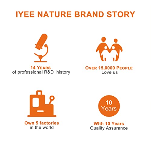 IYEE NATURE Full Size Mattress, 10 Inch Innerspring Hybrid Mattress in a Box,Individually Pocket Coils for Motion Isolation,Full Bed with Cooling Cover,Full Mattress,Medium Firm,Orange