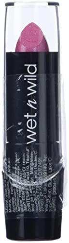 wet n wild Silk Finish Lipstick| Hydrating Lip Color| Rich Buildable Color| Pink Ice