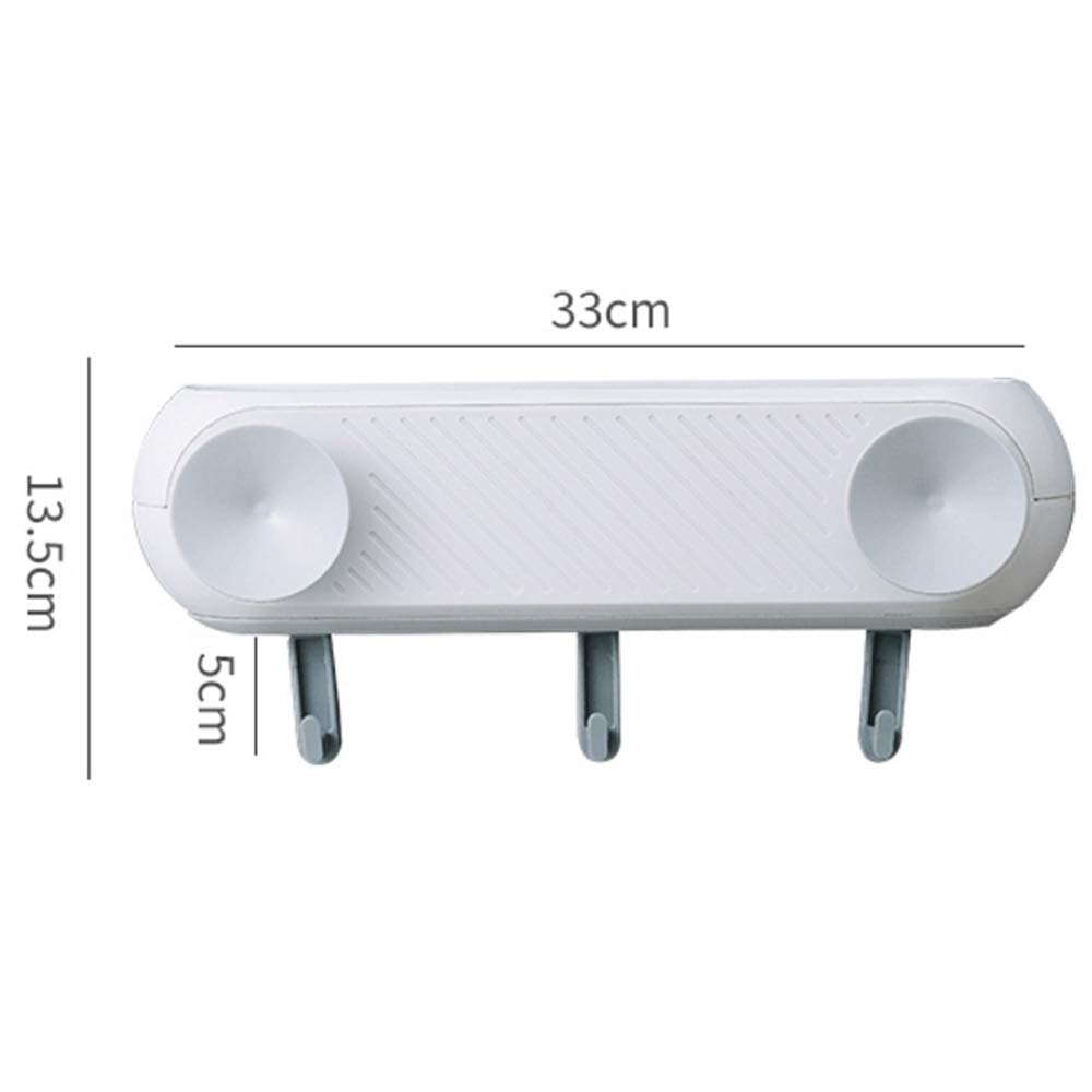 XJJZS Pot Lid Cutting Board Storage Rack Wall Hanging Pot Lid Rack with Hooks Kitchenware Organizer Kitchen Hooks Home Tools (Color : A)