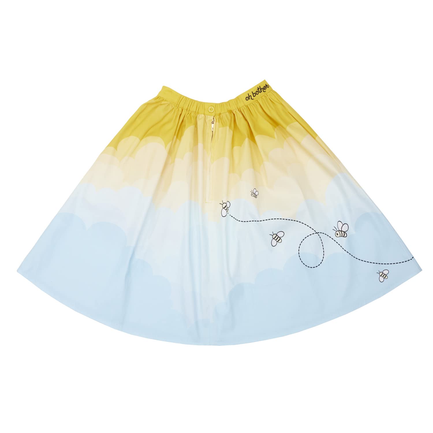 Loungefly Stitch Shoppe Winnie the Pooh: Balloon Clouds Sandy Skirt, Size Extra-Large