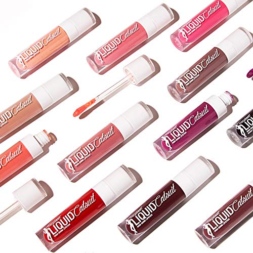 wet n wild Mega Last Catsuit High-Shine Liquid Lipstick Purple Wine Is The Answer