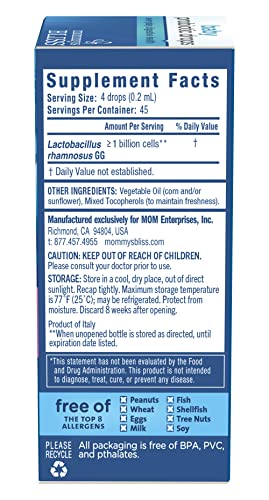 Mommy's Bliss Baby Probiotic Everyday - 0.34oz (45 Servings)