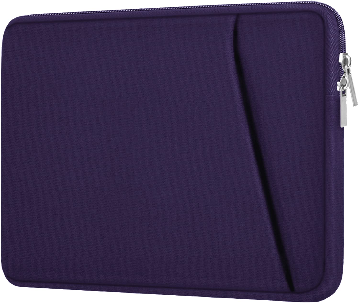 Laptop Sleeve Case 15.6 inch, Shockproof Protective Cover, Handbags Portable Laptop Bag for 15.6 inch HP Dell Asus Lenovo Notebook Computer Case with Front Pocket, Purple