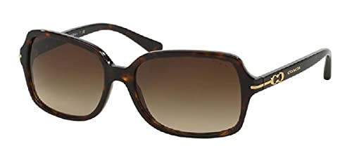 COACH Sunglasses HC 8116 500113 Dark Tortoise