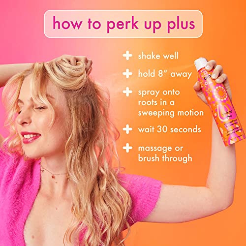 amika perk up plus extended clean dry shampoo, 5.3oz