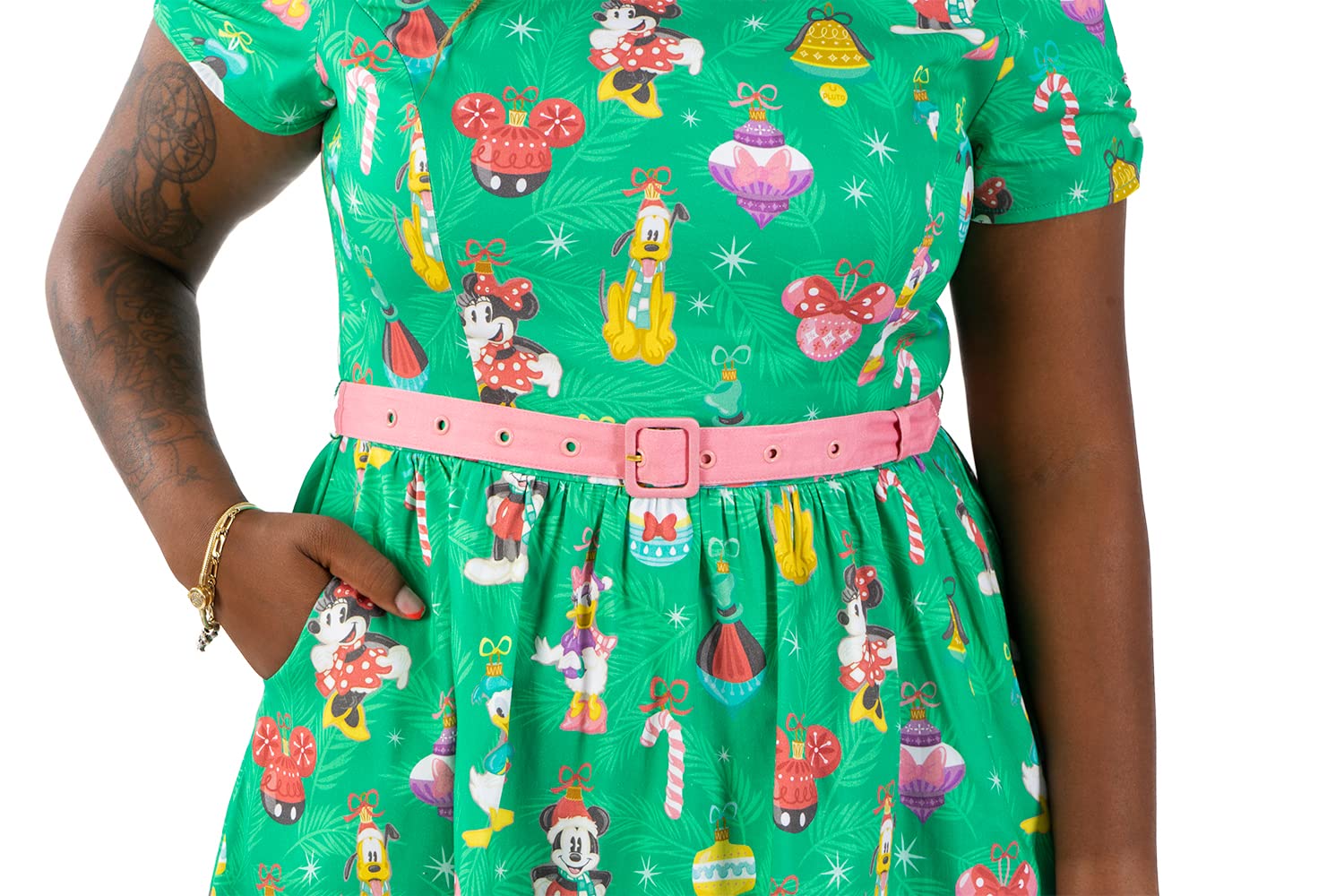 Loungefly Stitch Shoppe Disney Ornament Friends Dress, Size Small