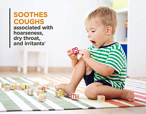 Zarbee's Naturals Children's Cough Syrup with Dark Honey, Natural Cherry Flavor, 4 Ounce Bottle