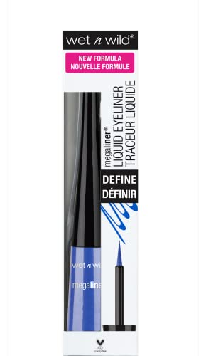 wet n wild MegaLiner Liquid Eyeliner Blue Voltage Blue