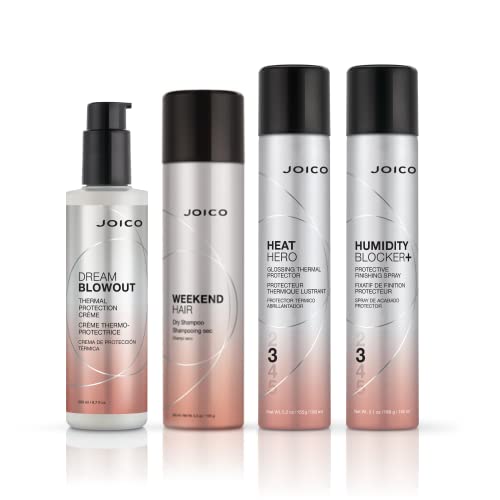 Heat Hero Glossing Thermal Protector | For Most Hair Types | Thermal Heat, Humidity, Pollution, & UV Protection | Reduce Split Ends | Boost Shine | Paraben & Sulfate Free | 180mL