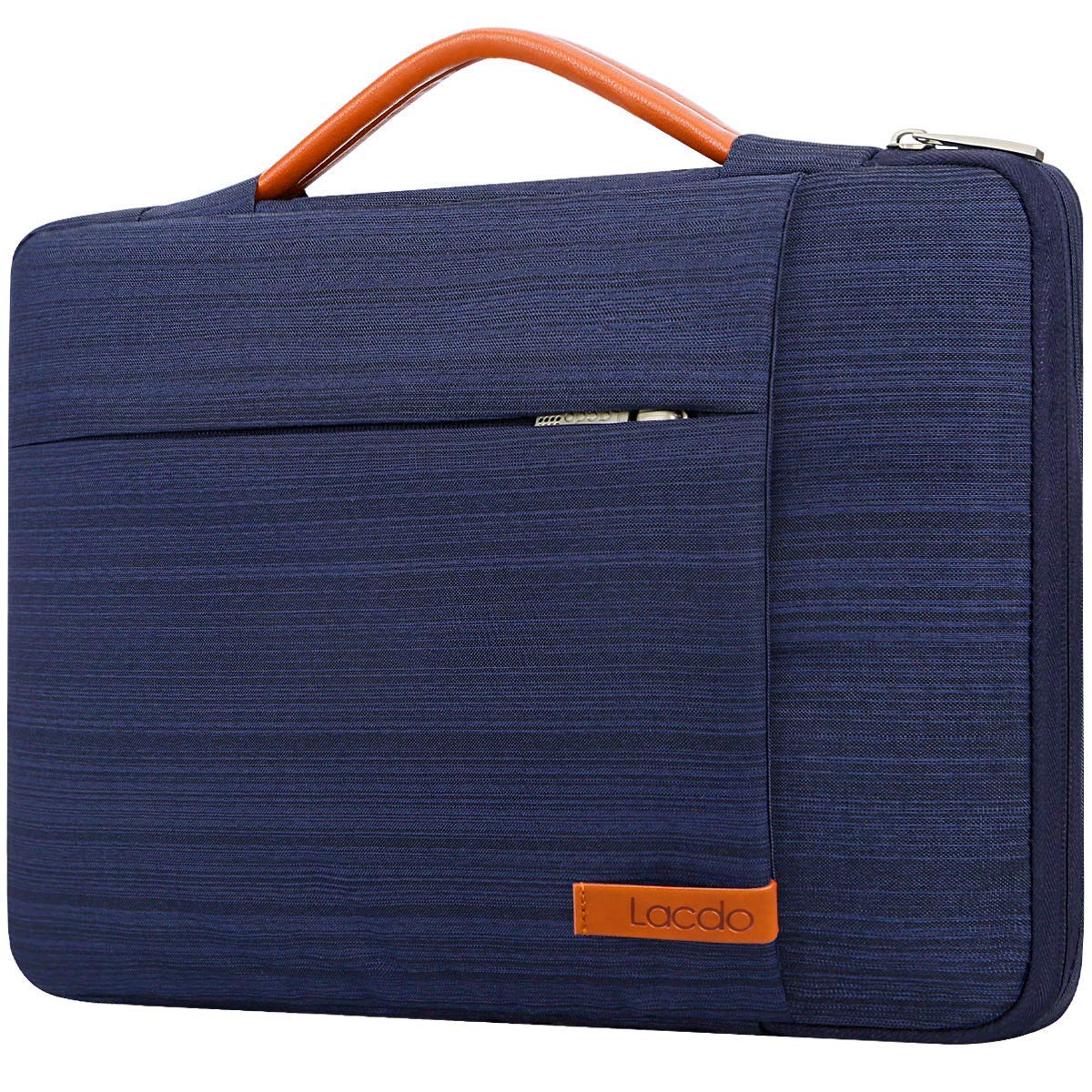 Lacdo 360° Protective Laptop Sleeve Case for 16 inch New MacBook Pro M4/M3/M2/M1 Pro/Max A3403 A3186 A2991 A2780 A2485 A2141 2024-2019, 15 inch Surface Laptop 7th Copilot+PC/6/5/4/3 Computer Bag, Blue