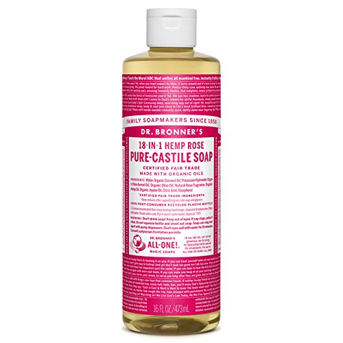 Dr Bronner Soap Liq Rose