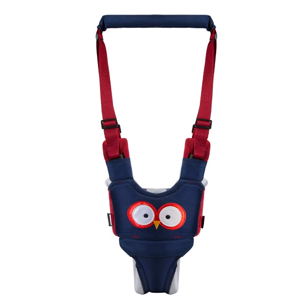Baby Walker, Adjustable Baby Walking Harness Safety Harnesses, Pulling and Lifting Dual Use 7-24 Month Breathable Stand Up & Walking Learning Helper for Infant Child Activity Walker (Blue…