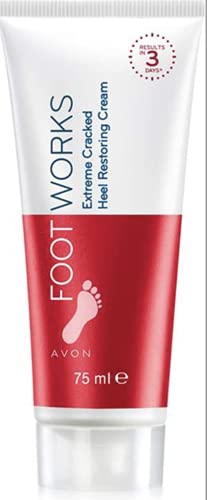 Avon Foot Works Maximum Strength Cracked Heel Cream - Lot of 2