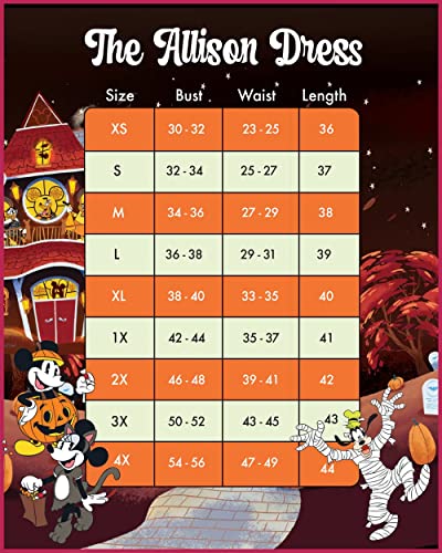 Loungefly Stitch Shoppe Disney Haunted House Allison Dress (S)