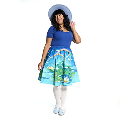 Loungefly Stitch Shoppe Disney Peter Pan - Neverland Scene Sandy Skirt - Size Large