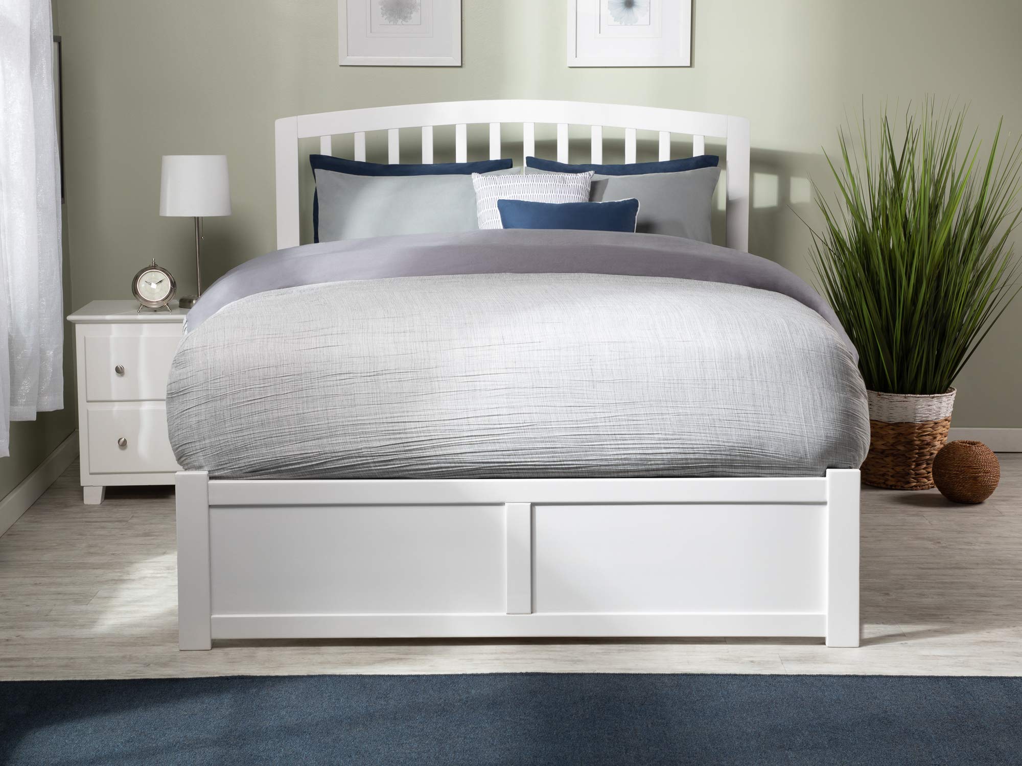 AFI Richmond Platform Bed with Footboard & Storage Drawers